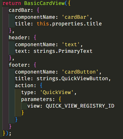 Physiology of an Adaptive Card Extension – I am GuidoZam
