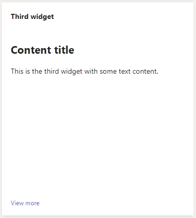Use the Dashboard from the PnP reusable controls – I am GuidoZam
