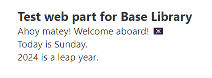 How to use the SPFx Library component – I am GuidoZam
