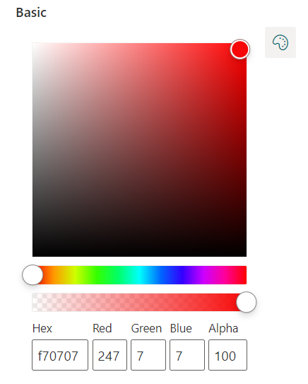 Overview of the Color Picker control from the PnP Property Controls – I ...