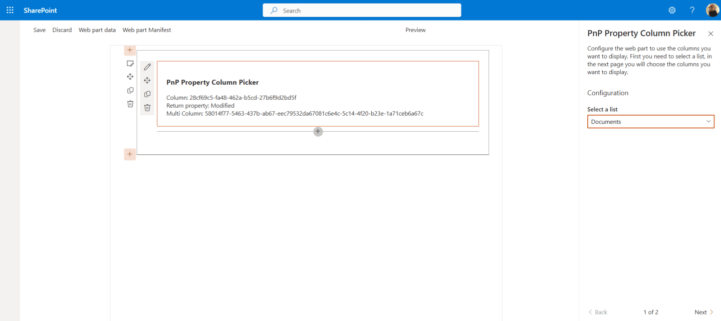 Discover how to use the PropertyFieldColumnPicker from the PnP property ...